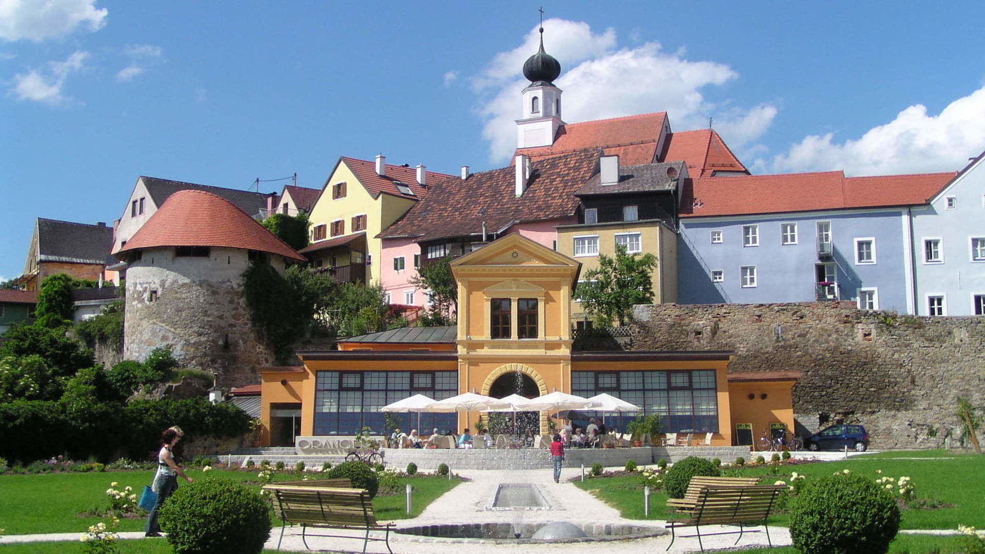Schärding - Barockstadt in Oberösterreich, Innviertel, Inn-Schiffaht